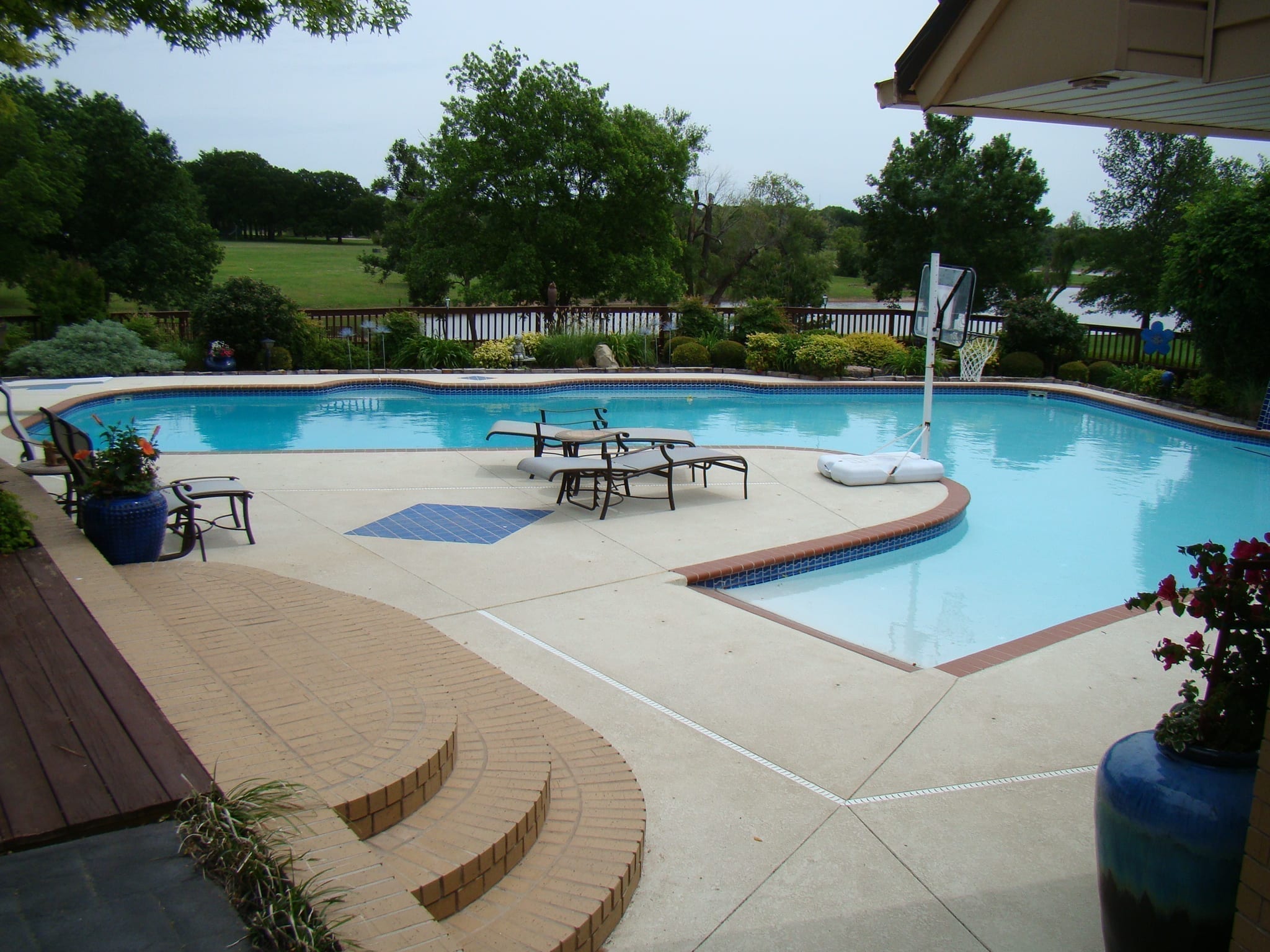 Stained Concrete Pool Deck Ideas | Direct Colors