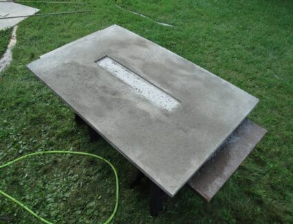 How To Make a Concrete Fire Table | Direct Colors