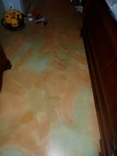 Azure Blue Concrete Stain Project Gallery | Direct Colors