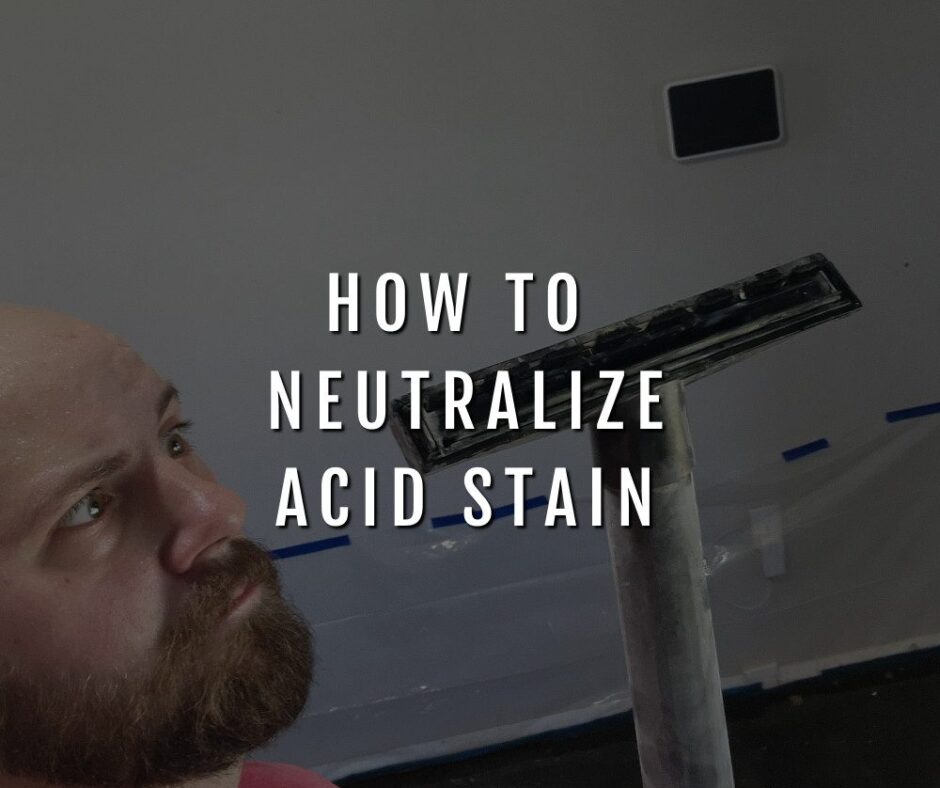 Acid Stain Project Checklist | Direct Colors.