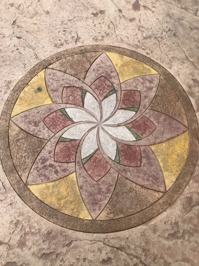 Wheat Concrete Stain Project Gallery | Direct Colors