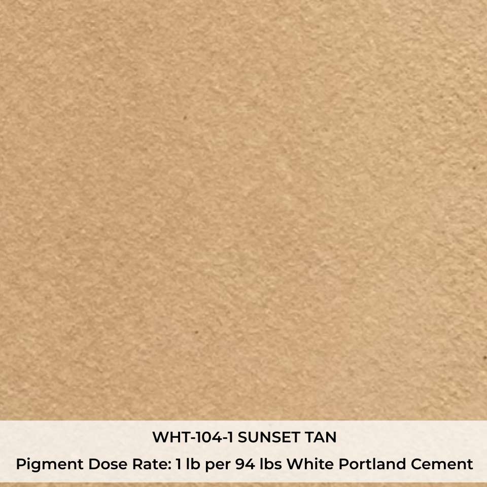 White-based Concrete Pigment Color Chart | Direct Colors