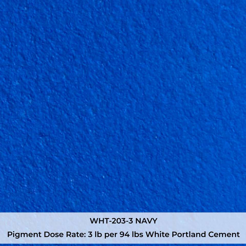 White-based Concrete Pigment Color Chart | Direct Colors