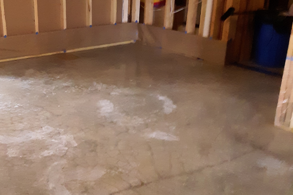 Stained Concrete Basement Floor DIY Gallery