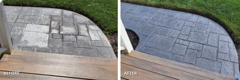How to Restore Faded Stamped Concrete - Direct Colors