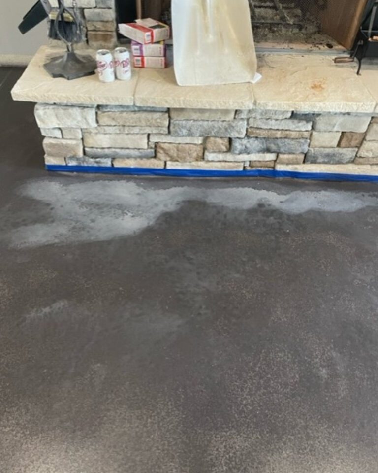 Gray, Charcoal & Black Tinted Concrete Sealer Ideas