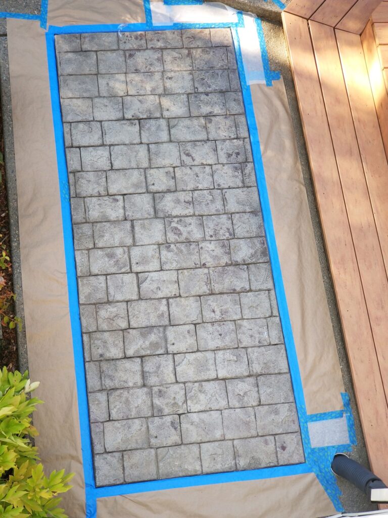 Stained Concrete Walkway DIY Gallery | Direct Colors