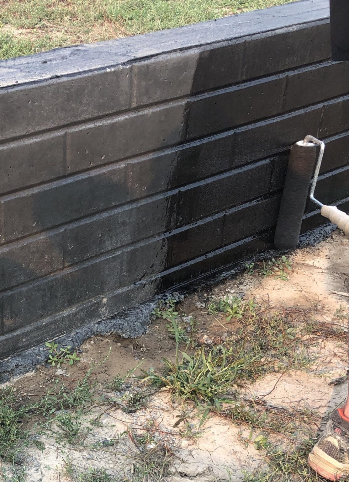 Black Outdoor Concrete Stain Photo Gallery - Direct Colors