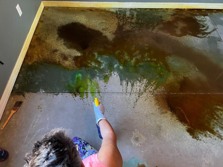 Azure Blue Concrete Stain: Inspiring Photo Gallery