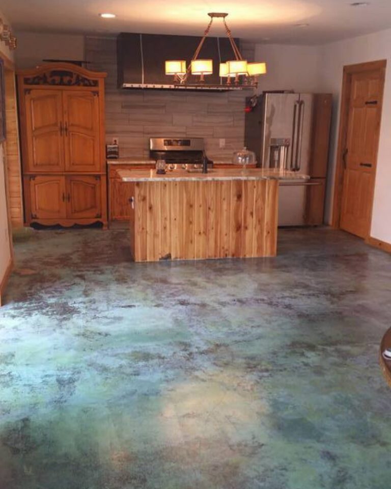 Azure Blue Concrete Stain: Inspiring Photo Gallery