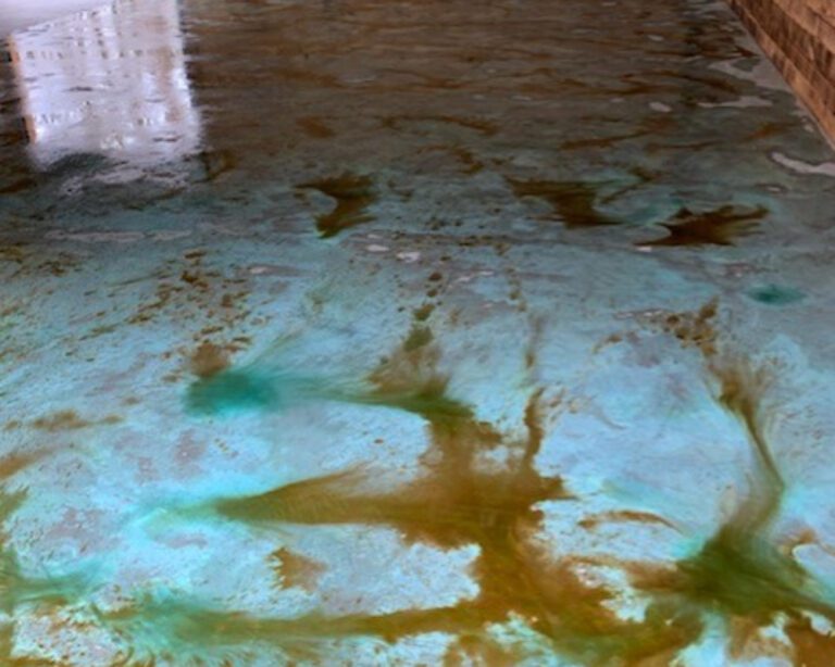 Azure Blue Concrete Stain: Inspiring Photo Gallery