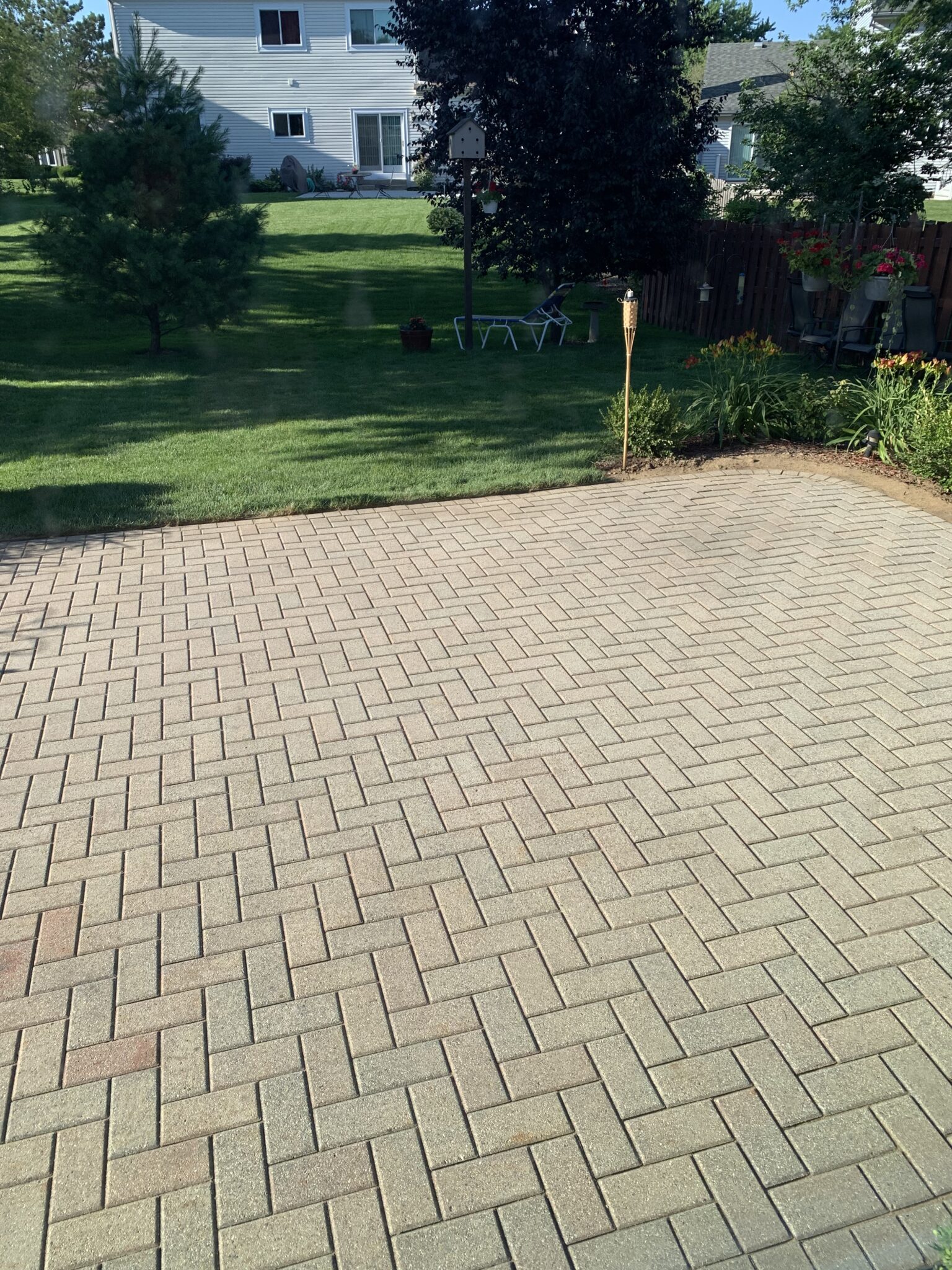 Crimson Red Stained Concrete: A Gallery of DIY Projects