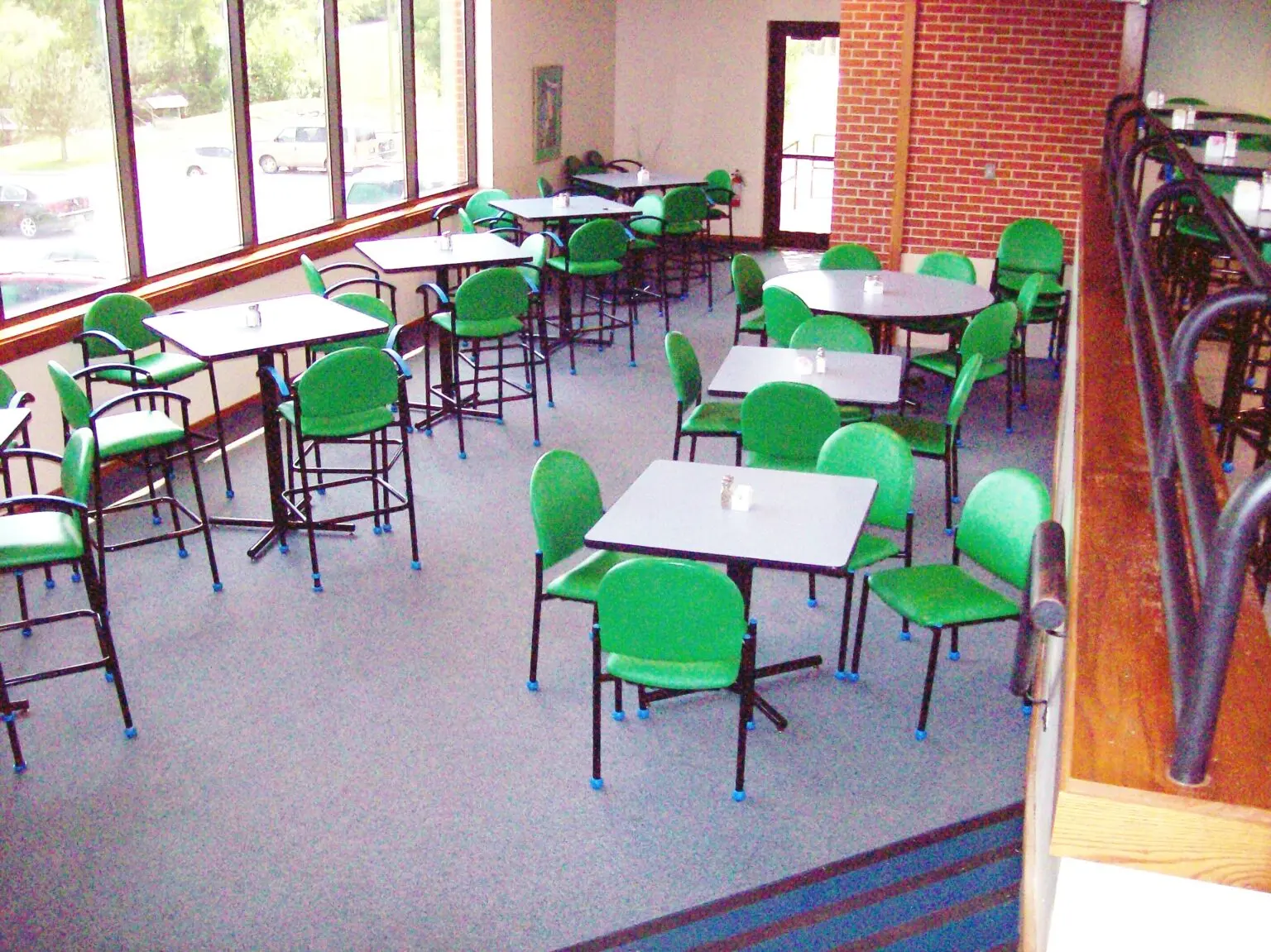 Stained Swirl Finish Concrete Gallery