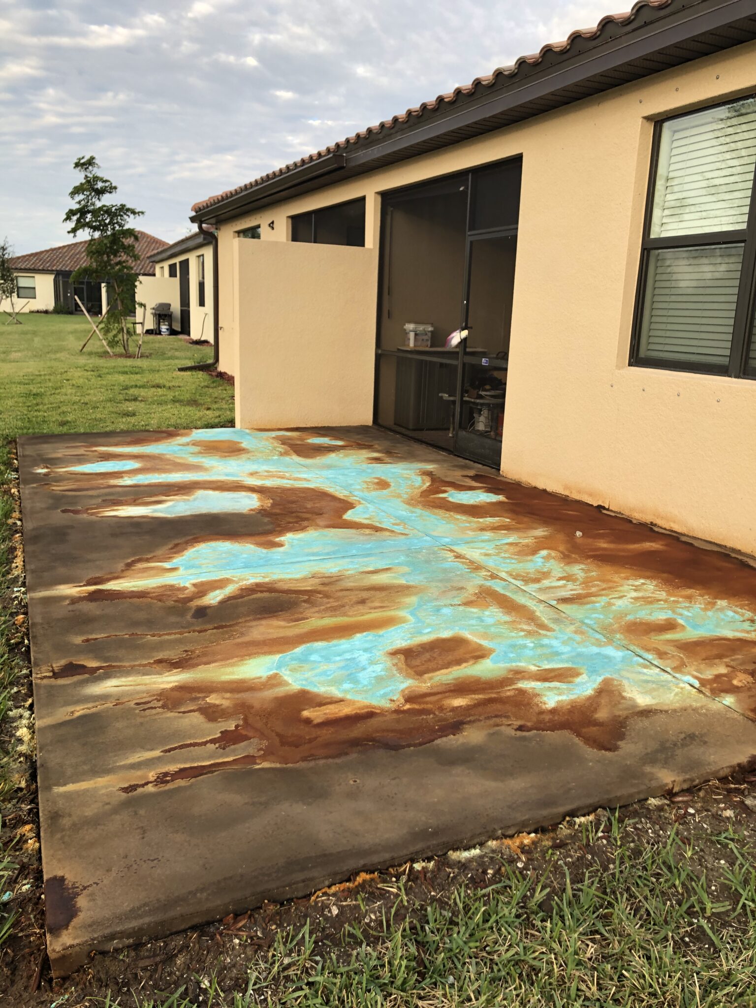 Amp Up Your Acid Stain with Miracle Gro | Direct Colors