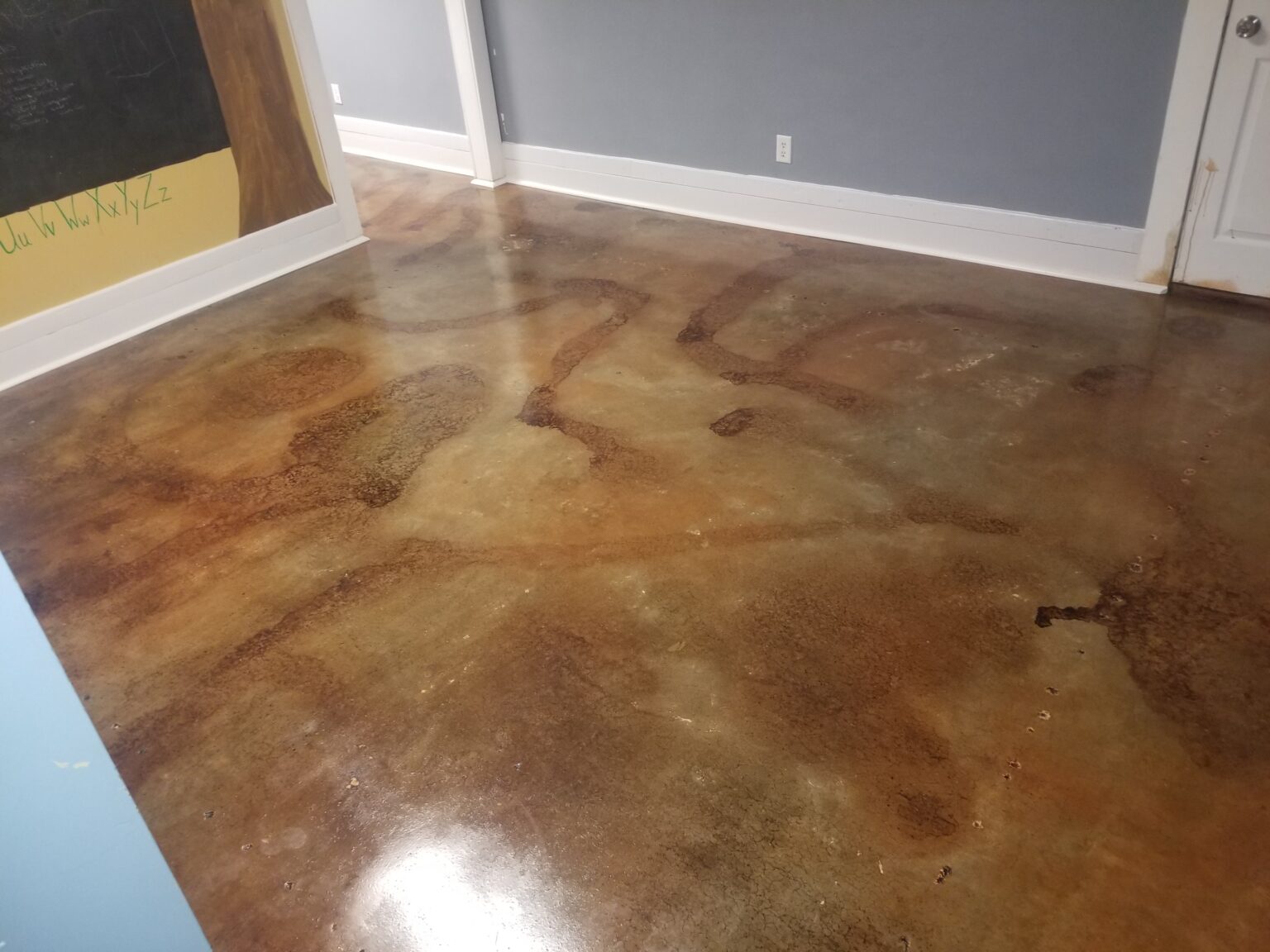 ColorWave® Water-Based Concrete Stain: Before and After
