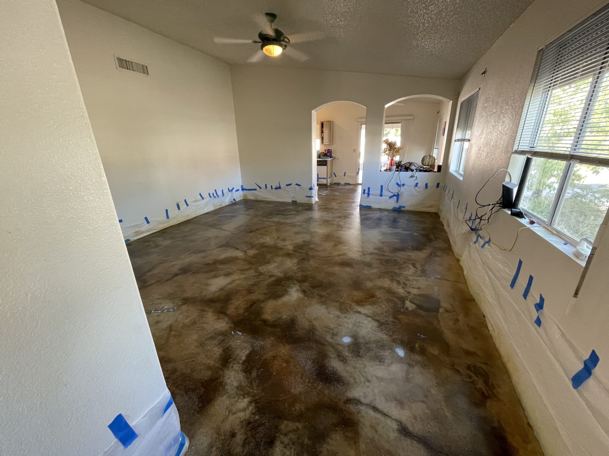 Malayan Buff Concrete Stain Photo Gallery | Direct Colors