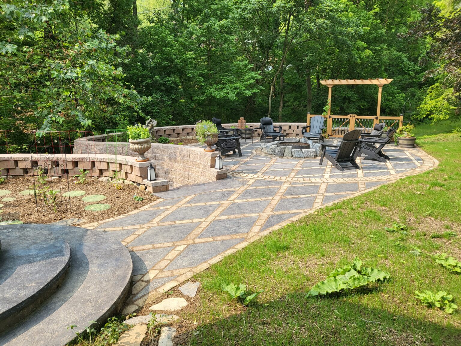 Light Charcoal Concrete Transformations | Direct Colors Projects