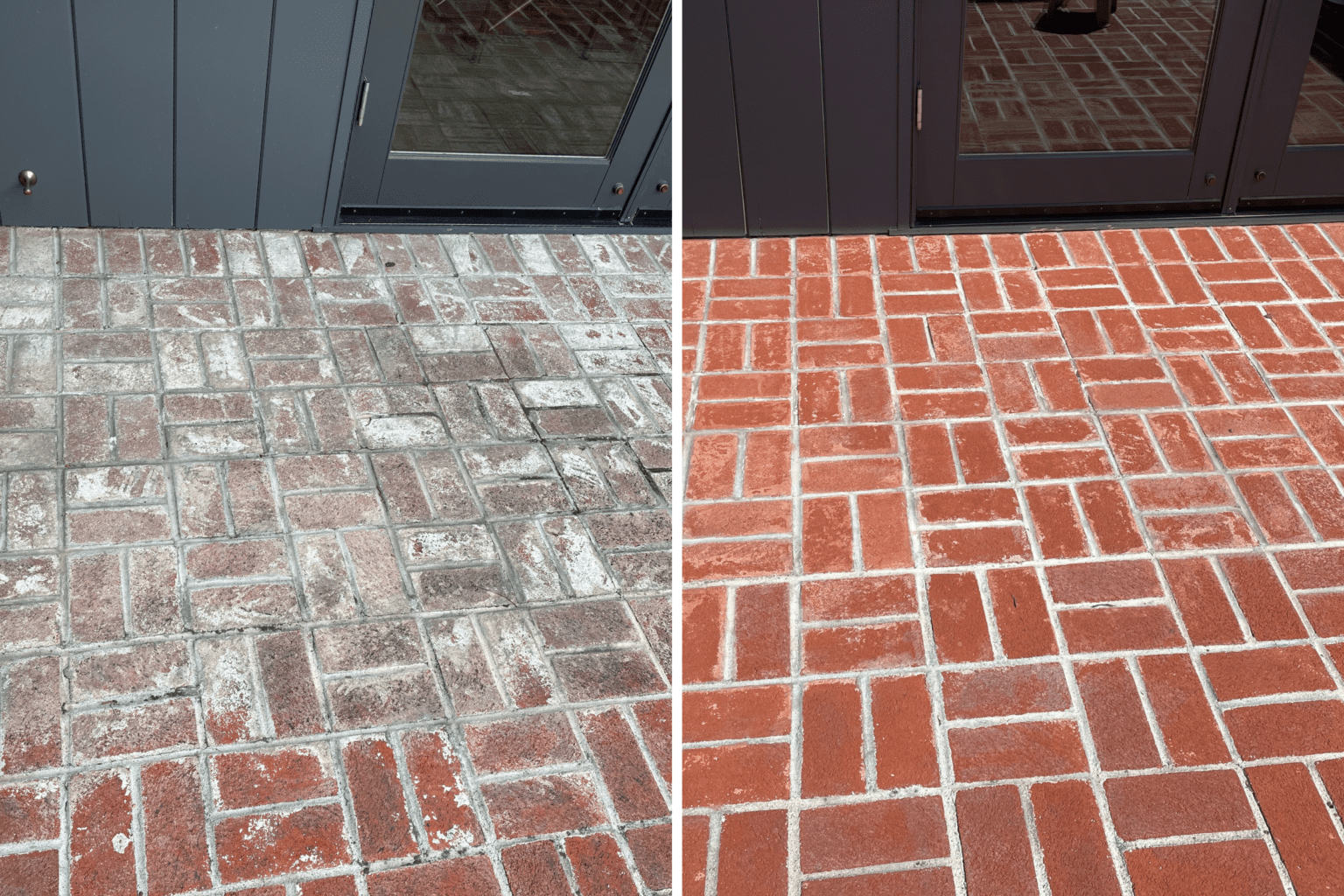 Stained Concrete Pavers: Before & After Gallery