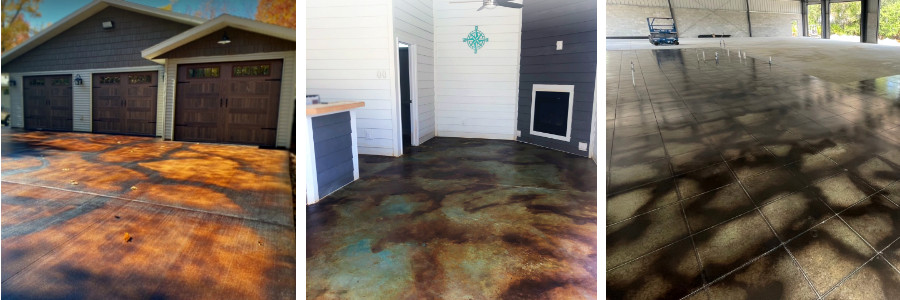 Outdoor Concrete Stain & Sealer - Direct Colors