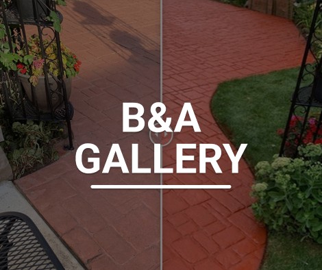 ColorWave® Water-Based Concrete Stain: Before and After