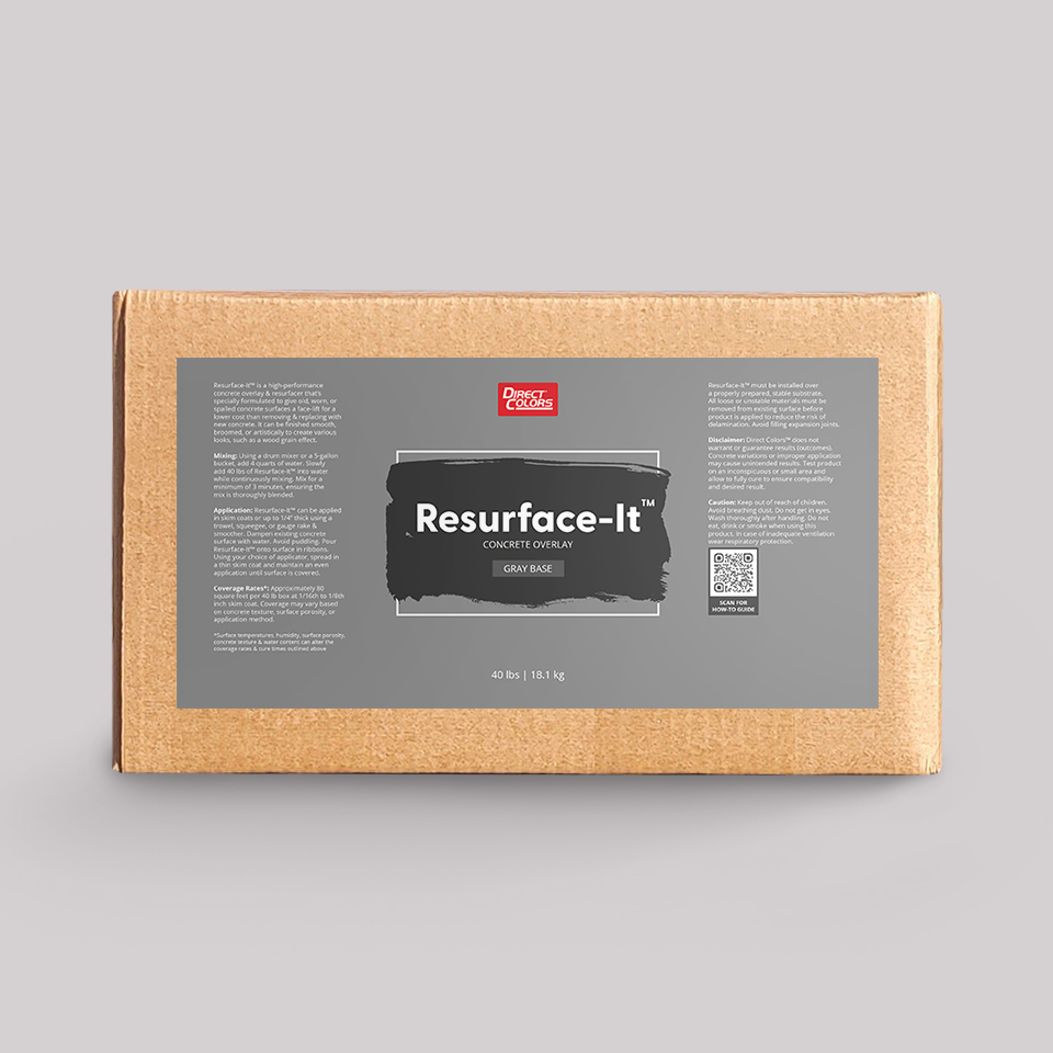 Resurface-It™ The Ultimate Concrete & Micro-topping Overlay for ...